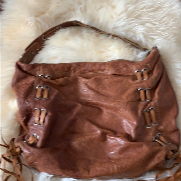Botkier | Bags | Botkier Brown Leather Hobo Bag | Poshmark